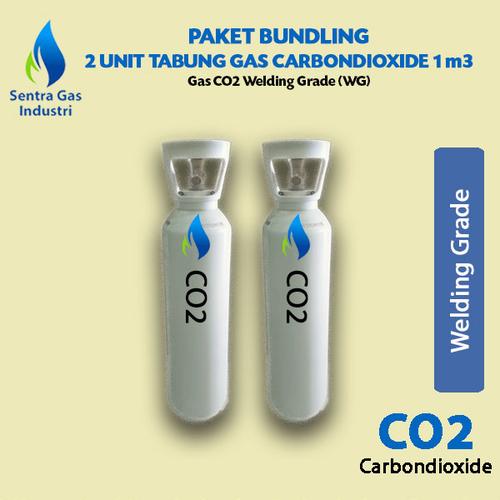Promo PAKET BUNDLING TABUNG GAS CO2 CARBONDIOXIDE KAPASITAS 1 M3 ISI 3 ...