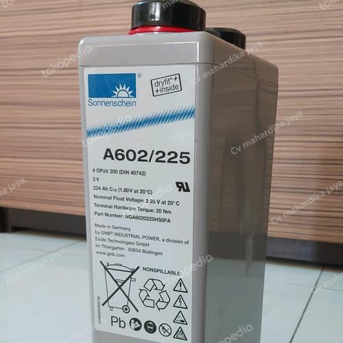 Jual Battery Dryfit Sonnenschein, NGA6020225HS0FA (A602/225), 2V, 224Ah - Kota Palembang - My ...