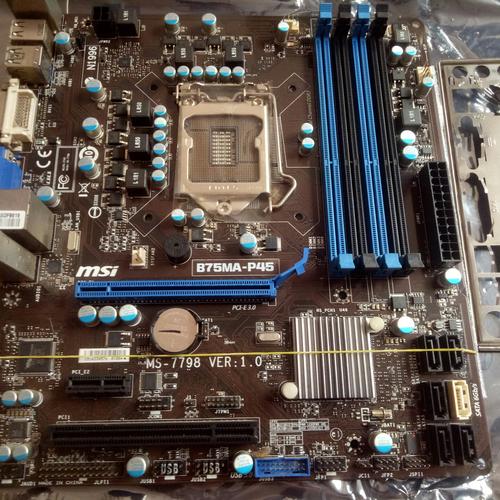 Jual Motherboard B75 MSI LGA 1155 4 Slot RAM - Kab. Bandung ...
