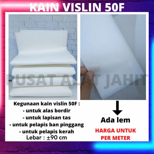 Jual KAIN KERAS VISLIN VISILIN KAPAS PELAPIS LAPISAN BAJU TEBAL ADA LEM ...