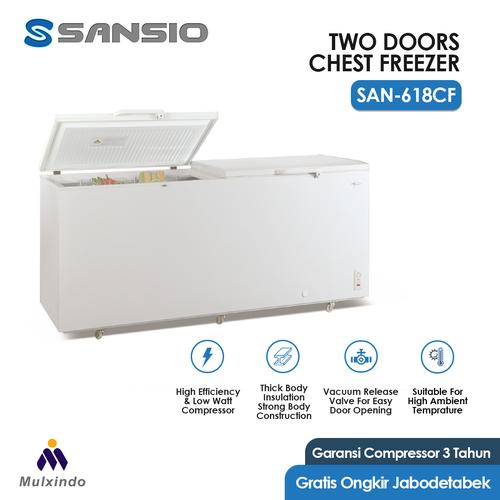 Jual SANSIO - Chest Freezer 618Liter / SAN-618CF - Jakarta Selatan ...