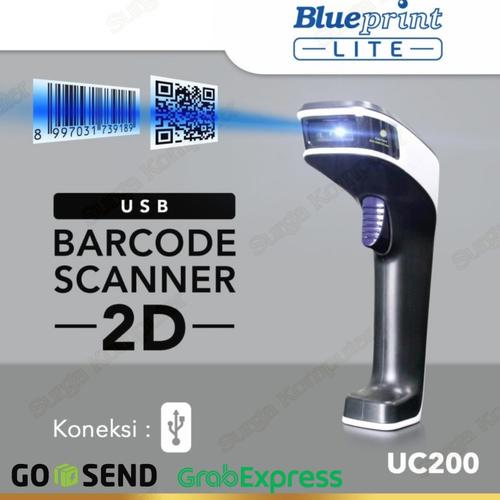 Jual Barcode Scanner CCD 2D Auto Scan USB BLUEPRINT BP-UC200Barcode ...