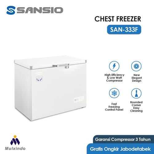 Jual SANSIO - Chest Freezer 333 Liter / SAN-333F - Jakarta Selatan ...