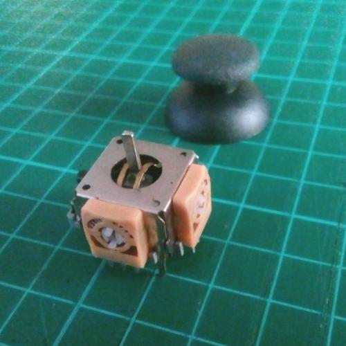 Jual Variable Resistor XY Axis Analog Thumb Joystick Arduino - Kota ...
