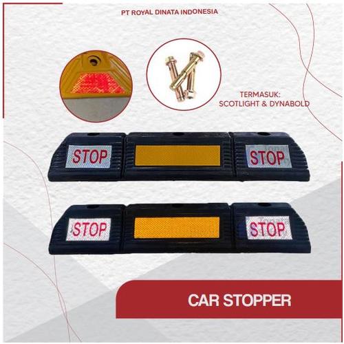 Jual Wheel Stopper Rubber / Pengganjal Ban / Batas Parkir - Tanpa ...