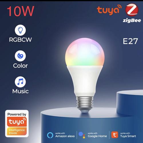 Jual SMATRUL Lampu Pintar Tuya Zigbee 10W Smart Light Bulb E27 RGB LED ...