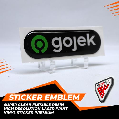 Jual GOJEK Sticker Timbul Emblem Resin Lentur - Kab. Bandung - RK ...