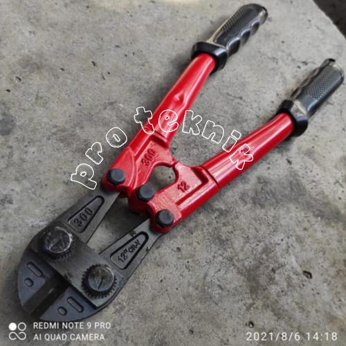 Jual bolt cutter 12 inch gunting besi tang potong kawat segel besi ...