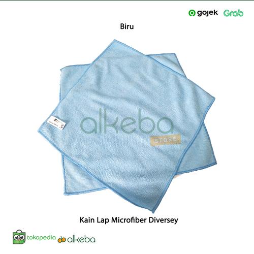 Jual Diversey Taski MyMicro Cloth Blue - Lap Microfiber 40 x 40 cm Biru ...