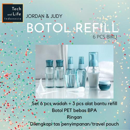 Promo Botol Sabun Skincare Lotion Refill Travel Toiletries Kit Plastik ...