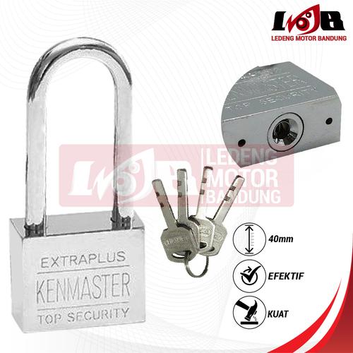 Jual Gembok Panjang Stainless Steal Kenmaster Security Lock Long 40mm ...
