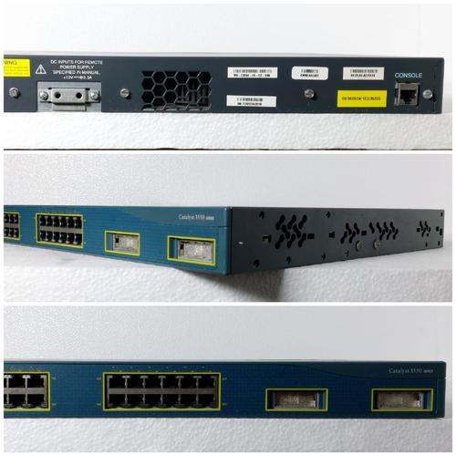 Jual Switch Cisco Catalyst 3550 Series WS-C3550-24-DC-SMI - Jakarta ...