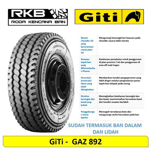 Jual GiTI 1000/20 Gaz 892 Ban Truk 10.00 - R20 16PR RADIAL FULL SET ...