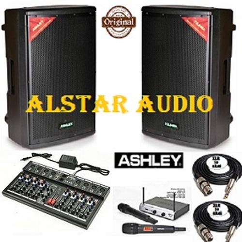 Jual paket sound system speaker aktif ashley hero 15A plus mixer captain 8 - Jakarta Barat ...