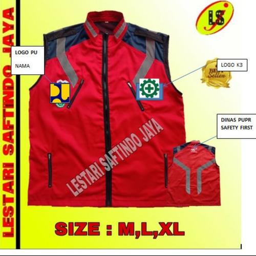 Jual ROMPI SAFETY CUSTOM BORDIR DINAS PU - Jakarta Barat - LESTARII ...