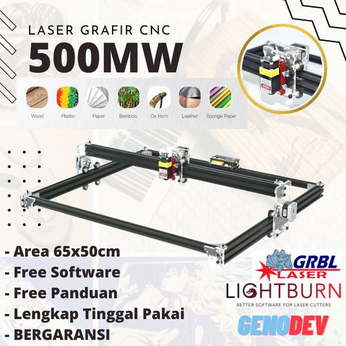 Jual CNC Printer 3D Ukir Kayu Laser Grafir Area 65x50cm 500mW - Tanpa ...