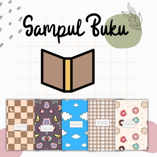 Jual Sampul Buku - Custom Desain -B5- BOOK COVER AESTHETIC - 1, HVS ...