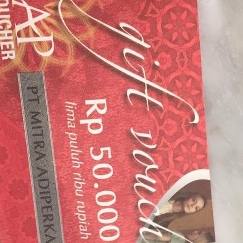 Jual voucher map pecahan 50rb - Jakarta Timur - Shopping Places | Tokopedia