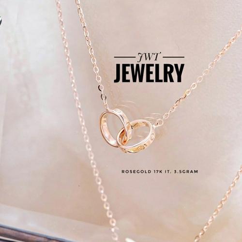 Jual KALUNG KOYE EMAS FASHION KARTIR INTERLOCK LOVE RING - polos ...