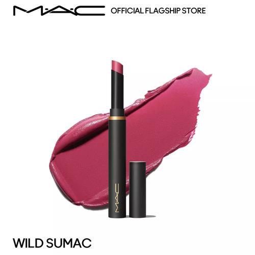 Jual MAC Powder Kiss Velvet Blur Slim Lipstick Lipstik - Wild Sumac ...