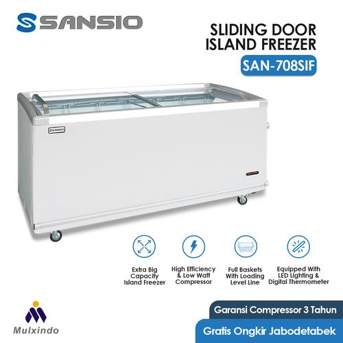 Jual SANSIO - Sliding Door Island Freezer 708 Liter / SAN-708SIF ...