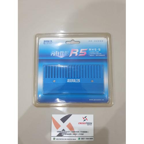 Jual Pc Cooler/PcCooler RHS5/RHS-5/B11/B-11 RAM/Memory Cooler Blue/Biru ...