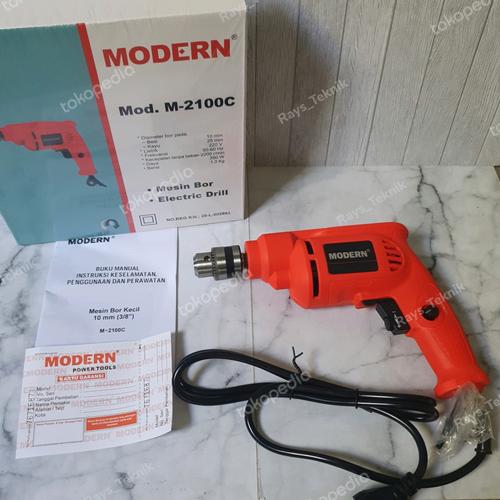 Jual Mesin Bor 10mm Modern M2100C Bor Listrik Modern 2100C Modern M ...