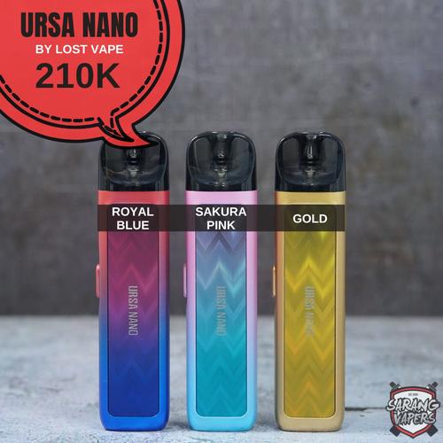 Jual URSA NANO POD KIT NEW COLOUR BY LOST VAPE - ROYAL BLUE - Jakarta ...