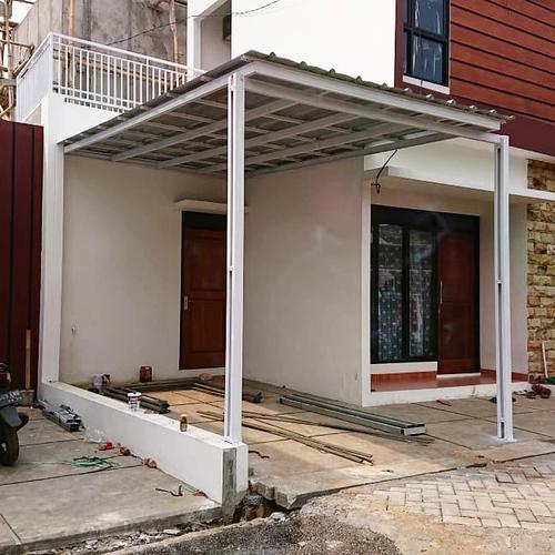Jual Kanopi rangka baja ringan atap Spandek - Bengkel Las Depok - Kota ...