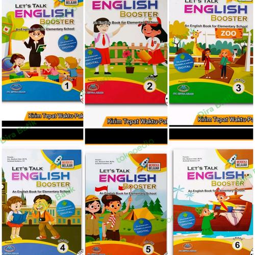 Jual LETS TALK ENGLISH BOOSTER grade 123456 sd Kurikulum Merdeka - Kelas 4 - Kota Surabaya ...