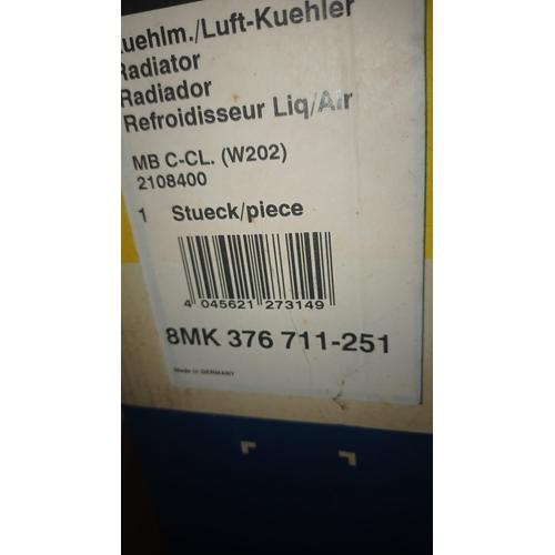 Jual Radiator Mercedes Benz W202 C230 M111 Kompressor Mercy BEHR ...
