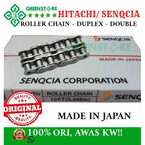 Jual ROLLER CHAIN RS 160 DOUBLE HITACHI-SENQCIA HARGA MURAH ( RANTAI ...