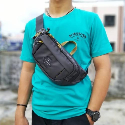 Jual Kalibre New Waist Bag Astray Art 921118051 - Black - Red - Kab ...