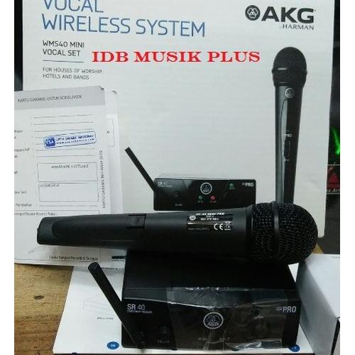Jual Mic Wireless Akg Wms 40 Pro Mini Wms40Pro Mini Original Akg ...