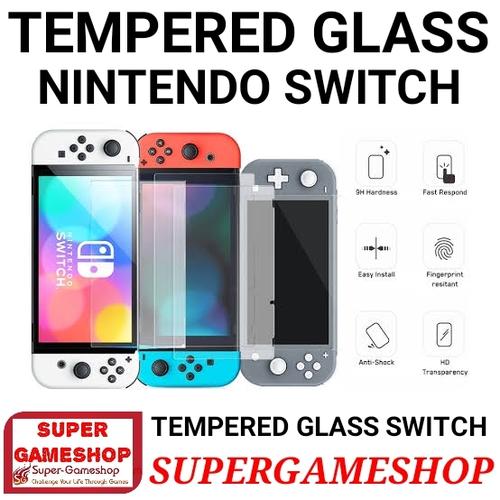 Jual Tempered Glass Switch Oled - Tempered Glass Switch - Switch Lite ...