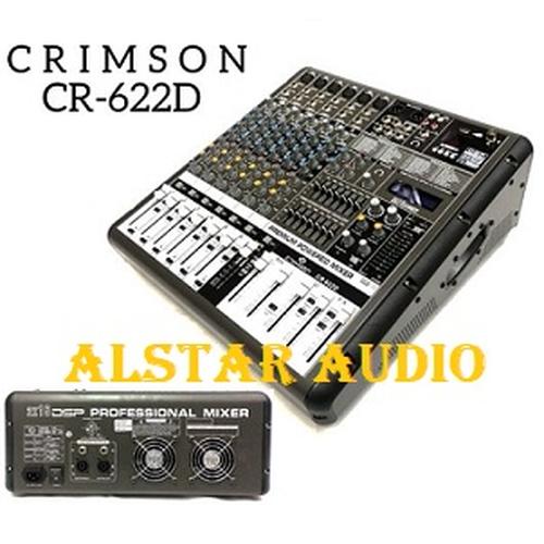 Jual power mixer crimson cr622d/ cr 622d original 6 channel - Jakarta Barat - ALSTAR AUDIO ...