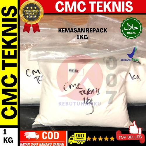 Jual CMC 1 kg TEKNIS / Sodium Carboxmethylceluoes Teknis - Kab. Bandung ...