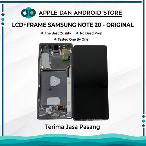 Jual LCD SAMSUNG NOTE 20 + FRAME ORIGINAL - Jakarta Barat - apple dan ...