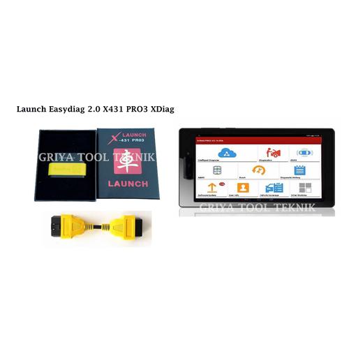 Jual Scanner Launch Easydiag 2.0 X431 PRO3 + Tablet Siap Pakai - 7 inch - Jakarta Timur - Griya ...