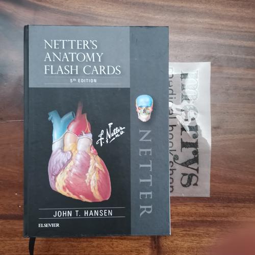 Jual Netter Anatomy Flash Card - Isi Full Color - Kota Bandung - Merrys Medical Book Shop ...