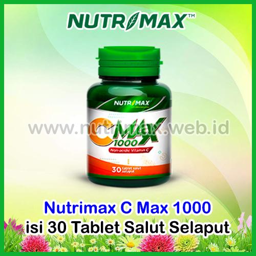 Jual Nutrimax C MAX 1000 mg Vitamin CMAX Vit Imun Tablet Plus 1000mg ...