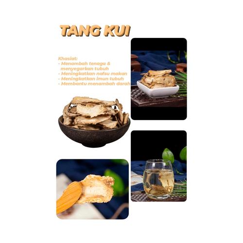 Jual Tang Kui, Dang Gui Tou, Tang Kwei, Angelica Root Import - 100 gram ...