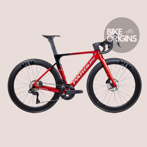Jual Sepeda PARDUS Spark EVO Shimano Ultegra Di2 Red Black Road Bike ...