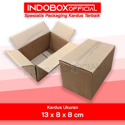 Jual KOTAK 13x8x8 cm PACKING BOX Kardus Packaging Corrugated POLOS ...