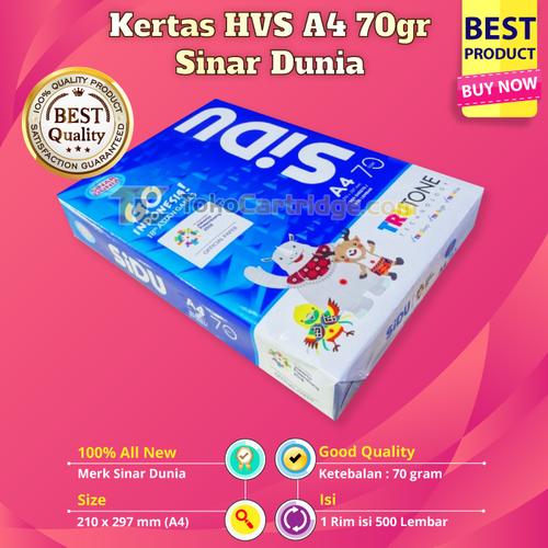Jual Kertas HVS A4 70 Gram onepaperPaper Print Foto Copy Fotocopy 75gr ...