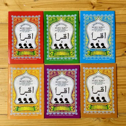 Jual Buku IQRO Per Jilid Ukuran Kecil (Jilid 1,2,3,4,5,6) - Jilid 1 ...