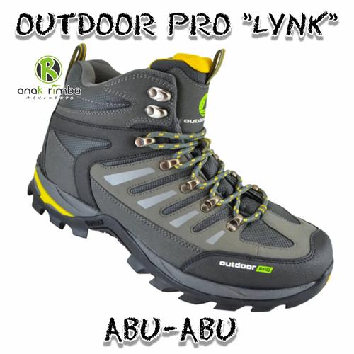 Jual SEPATU OUTDOOR PRO LYNK ABU-ABU SEPATU ADVENTURE - 37 ABU - Kab ...