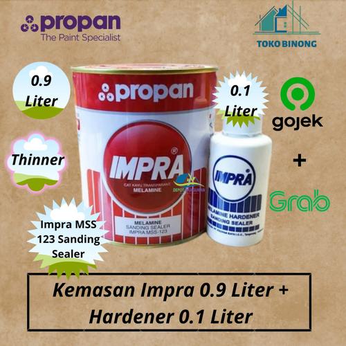 Jual Cat Dasar Kayu PROPAN Impra Melamine Sanding Sealer MSS 123 Propan ...
