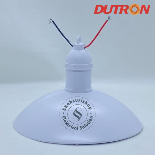 Jual DUTRON KAP FITTING WD KECIL KAP LAMPU GANTUNG PLASTIK E27 DV FWK 01 HG - TANPA BUBLE ...