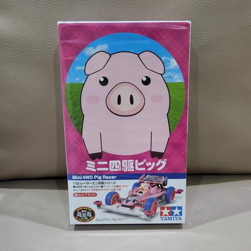 Jual Tamiya 18089 Mini 4WD Pig Racer (Super 2 Chassis) - DUS MULUS ...